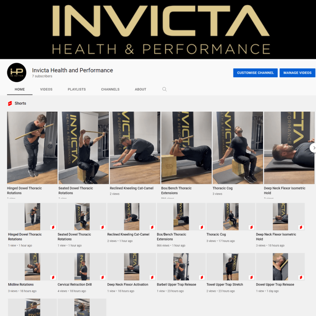 A new YouTube Channel dedicated to helping you recover from Invicta ...