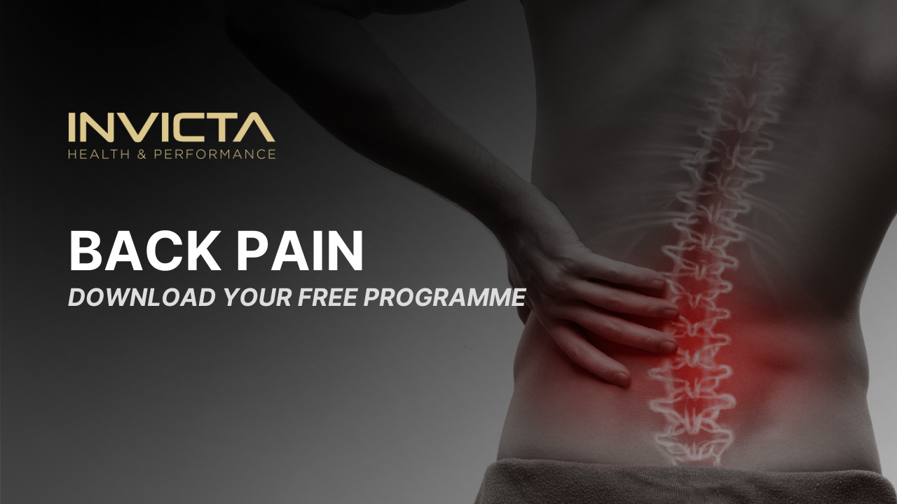 Back Pain Exercise Plan: 14 Day Recovery Blueprint by Invicta Health ...